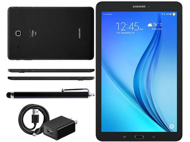 Refurbished: Samsung Galaxy Tab E - 9.6inch 16GB Black Wi-Fi +4G ...