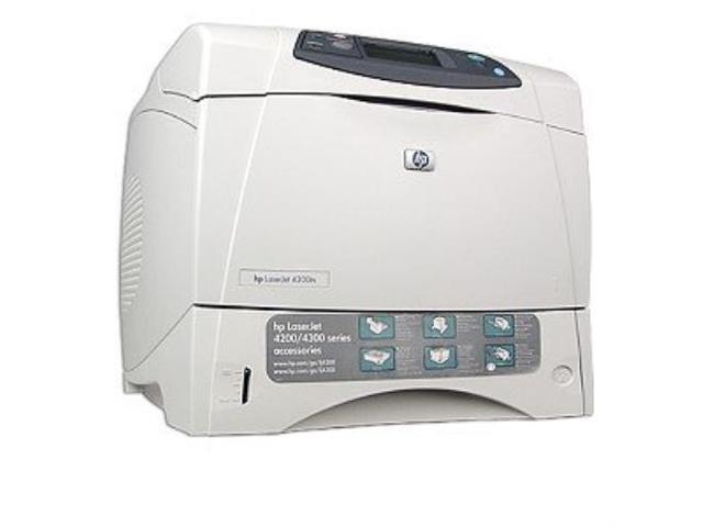 Refurbished: HP Laserjet 4300tn Monochrome Network Laser Printer ...