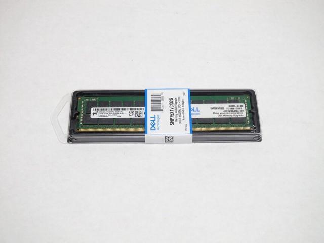 Dell 1x 32GB DDR4-3200 RDIMM PC4-25600R Dual Rank x4 Replacement ...