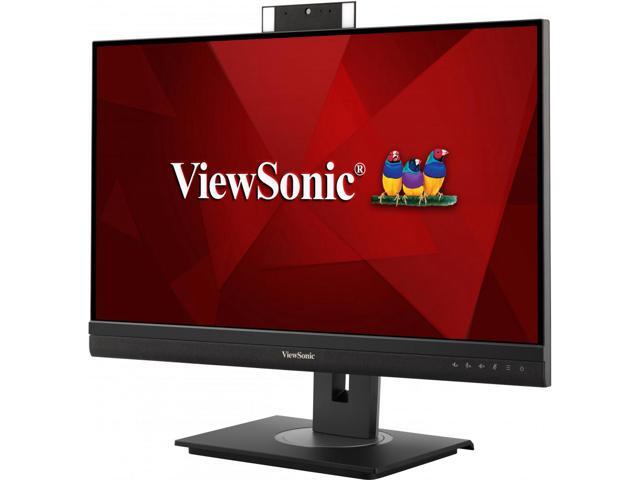 ViewSonic VG2756V-2K 24 Inch 1440p Video Conference Monitor with Webcam ...
