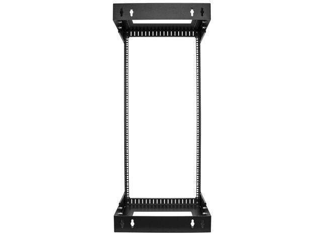 StarTech.com 24U 19" Wall Mount Network Rack - Adjustable Depth 12-20 ...