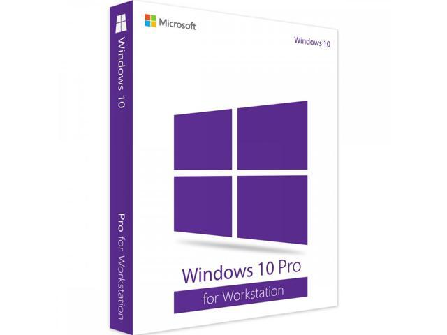 Microsoft Windows 10 Pro 64-bit for Workstations, DVD-ROM - Newegg.com
