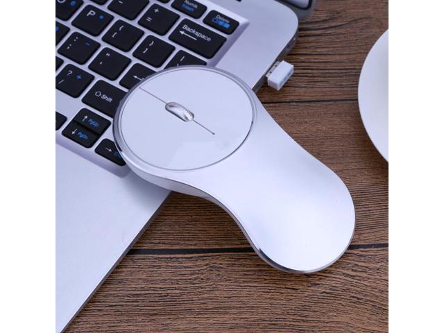 2.4GHz Wireless Mouse Aluminum Alloy Case Mini Portable Computer Mice ...