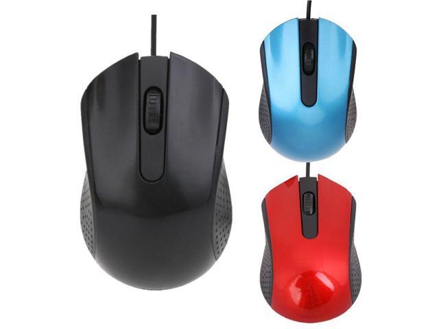Professional New Portable 3D Optical USB Wired Mouse Mice 1600 DPI ...