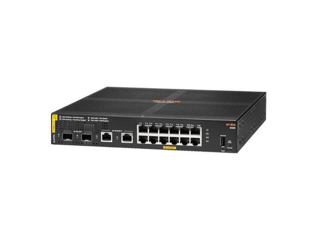 Aruba CX 6100 12G Class 4 PoE 2G/2SFP+ 139W Switch - Newegg.com