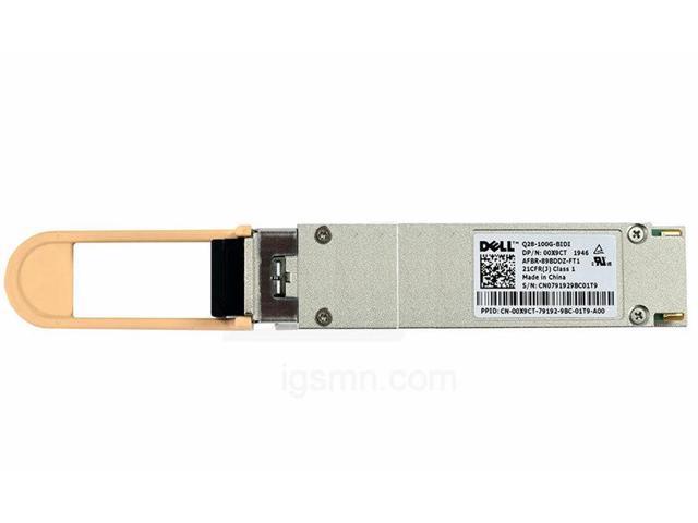 Refurbished: Dell Q28-100G-BIDI 100Gb LC QSFP28 BIDI Transceiver ...