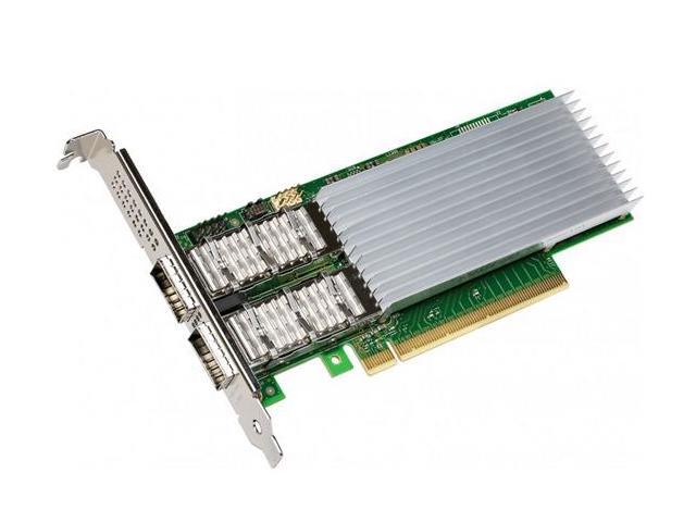 Dell HXXTN Intel E810 Dual Port 100GbE QSFP28 PCIe Low Profile Adapter ...
