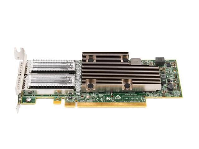 Refurbished: Dell 61RP9 Broadcom 57508 Dual Port 100GB QSFP56 Low ...