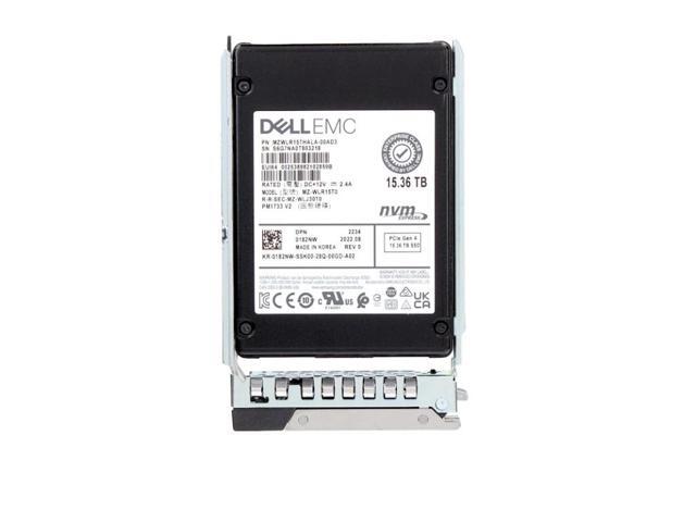Dell Emc 182NW 15.36tb Pcie Gen4 X4 Nvme U.2 Sff 2.5 Inch PM1733 V2 ...