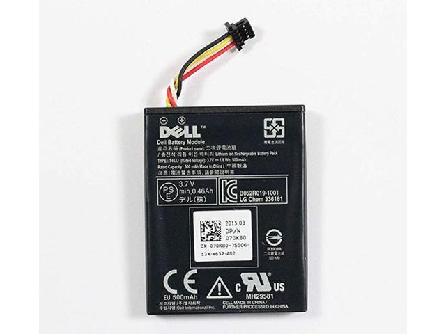 Dell 37CT1 3.7v 1.8Wh 500mAh Lithium-Ion Battery For Dell PERC - Newegg.com