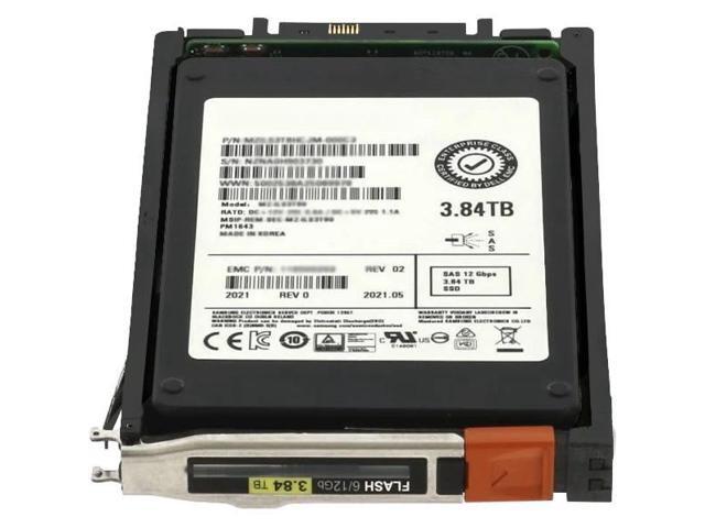 Refurbished: EMC 005053679 3.84TB SAS-12Gbps 2.5inch Solid State Drive ...
