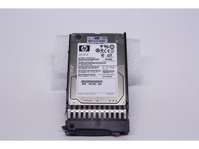 Refurbished: Hewlett-Packard hp 146GB 15K RPM SAS 2.5" Server Hard ...