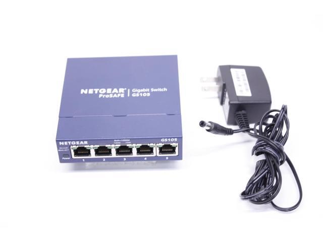 Refurbished: NETGEAR GS105V5 5-PORT GIGABIT SWITCH - Newegg.com