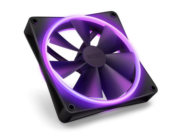 NZXT F140RGB Duo - 140mm Dual-sided RGB Fan - Single Pack (Black ...