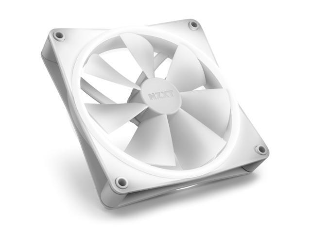 NZXT F120RGB Duo - 120mm Dual-sided RGB Fan - Triple Pack (White) w/RGB ...