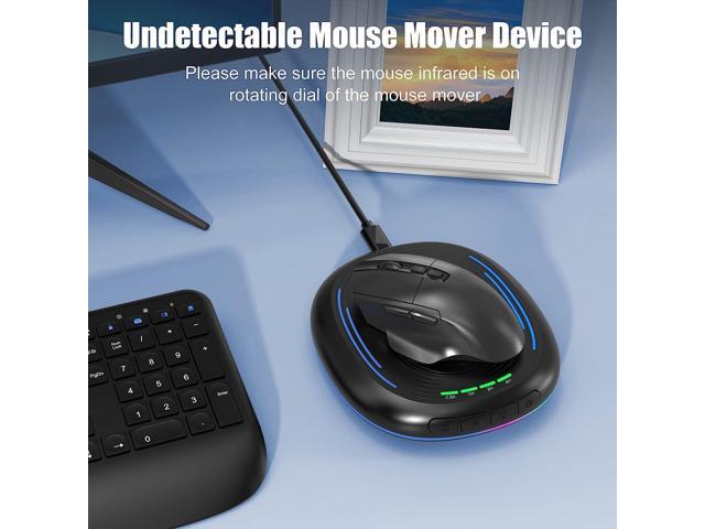 Mouse Jiggler Undetectable Mouse Mover Device with Timer ON/Off Switch ...