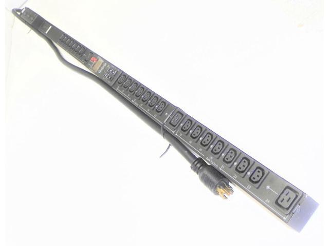 Refurbished: APC AP8965 Rack PDU, 2G, Switched, ZeroU, 8.6kW. Input: 30A, 208V (L21-30P). Output ...