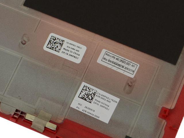 New Red Dell OEM Inspiron 3147 3148 3157 3158 Bottom Base Cover ...