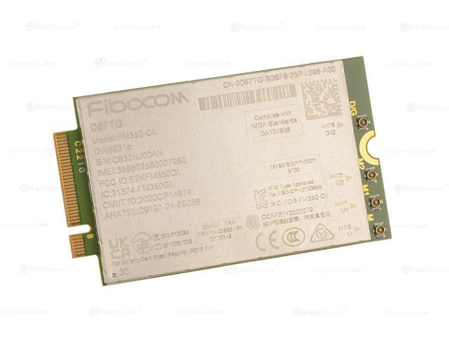 New Dell OEM Wireless DW5931e M.2 Mobile Broadband 5G WWAN Card D57TG ...