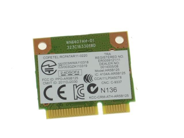 Dell OEM Wireless 1506 DW1506 WiFi 802.11 b/g/n Half-Height Wireless ...