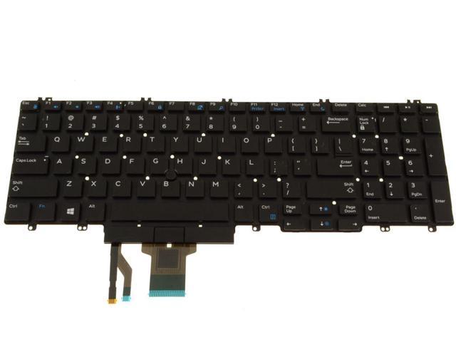 Dell OEM Precision 7730 7530 7740 7540 Laptop Keyboard Laptop Keyboard ...