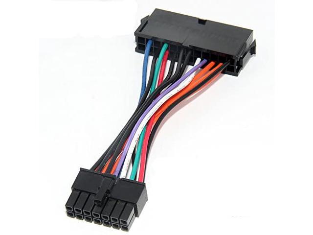 24-Pin to 14-Pin Cable(4-Inch), ATX PSU Main Power Adapter Cable, Plug ...