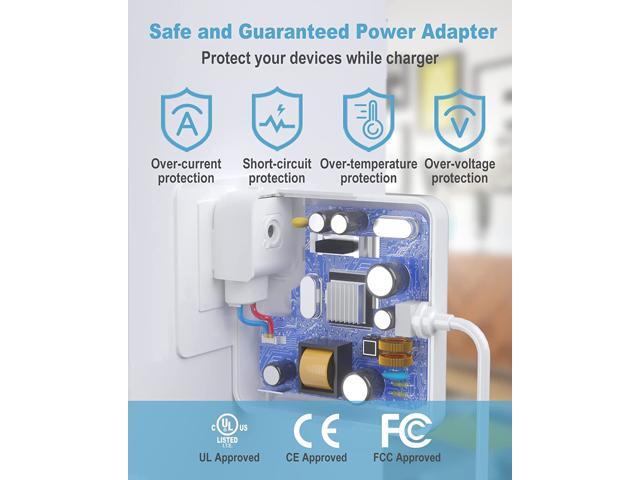 Mac Book Pro Charger, 60W Power Adapter T-Tip Magnetic Connector ...