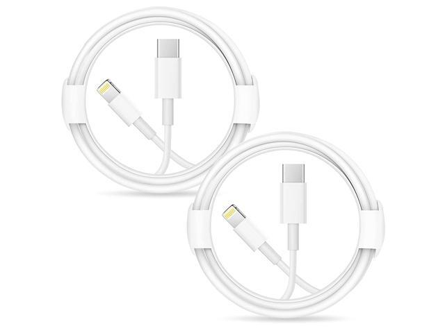 USB C to Lightning Cable, MFi Certified iPhone Cable 2Pack 3ft Type C ...