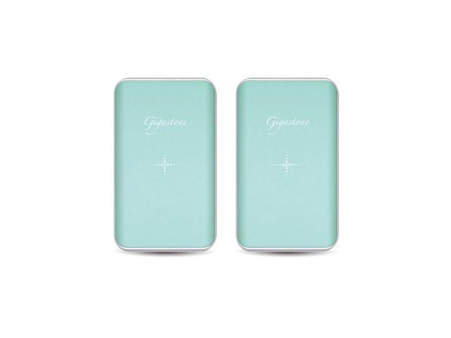 [2-Pack] Gigastone Power Bank 5000mAh USB+Wireless Output Portable ...