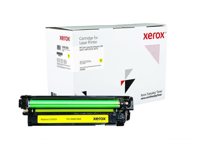 Xerox 006R03800 Compatible Toner Cartridge Replaces HP CE402A Yellow ...