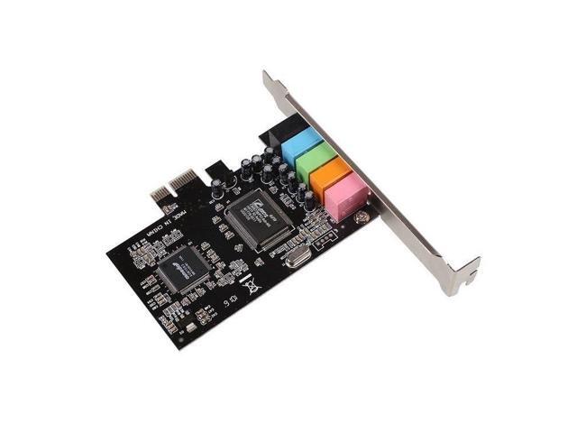 New PCI Express x1 PCI-E 5.1ch CMI8738 Chipset Audio Digital Sound Card ...