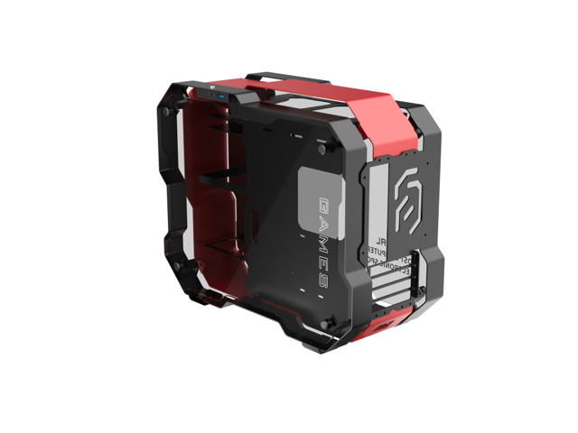 Zeaginal ZC-06M Tempered Glass Mini Computer Case Support 240mm ...