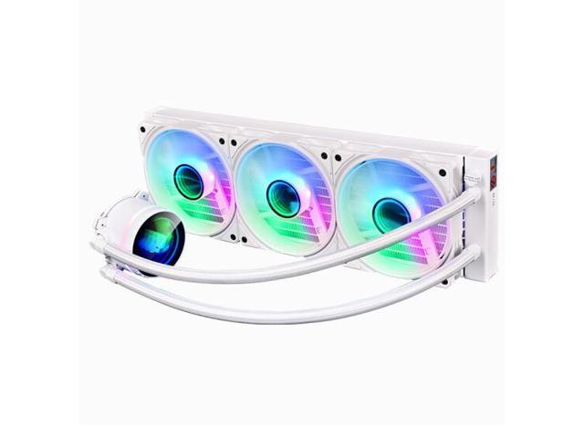 ARGB Cpu Cooler, Closed Loop PC Water Cooling, Quiet Three 120mm ARGB ...
