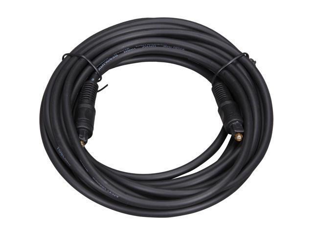 AYA 50Ft. (50 Feet) Toslink Digital Optical Audio Cable Wire (S/PDIF ...