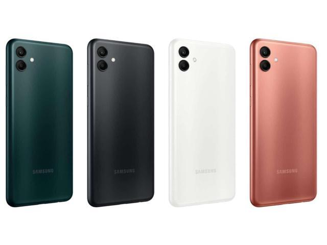 SAMSUNG Galaxy A04 (SM-A045F/DS) 6.5" HD+ Display, 64GB + 4GB RAM, 50MP ...