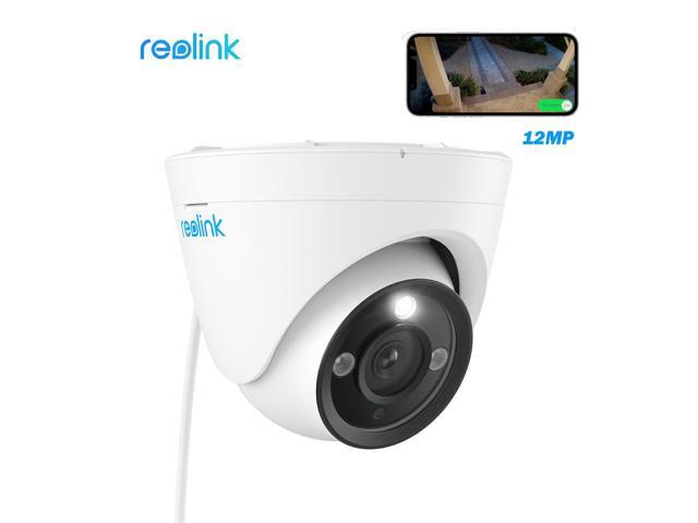 REOLINK 12MP 6K RLC-1224A PoE Dome Camera Outdoor, 93° Wide Angle,700lm ...