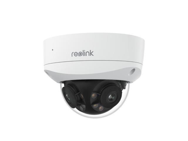 Reolink 8K 16MP UHD IK10 Vandal-Proof PoE Camera with 180° Panorama ...