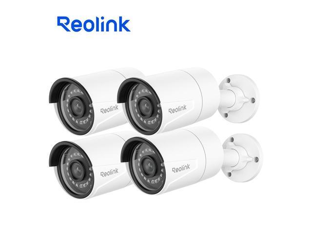 REOLINK 4pcs RLC-510A, 5MP Security IP PoE Camera, Surveillance Outdoor ...