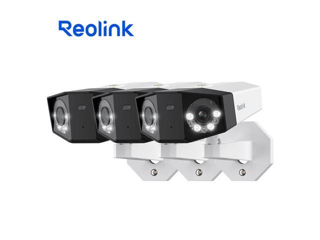 REOLINK Duo 2 PoE-3 Pack 4K PoE Security Camera System, IP Outdoor ...