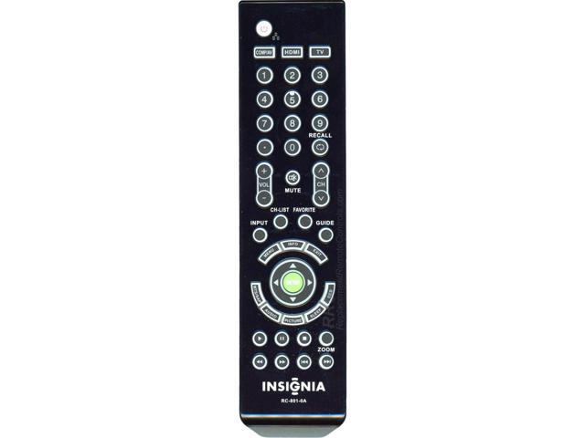 Original Insignia RC-801-0A LCD TV Remote Control for Models NS ...