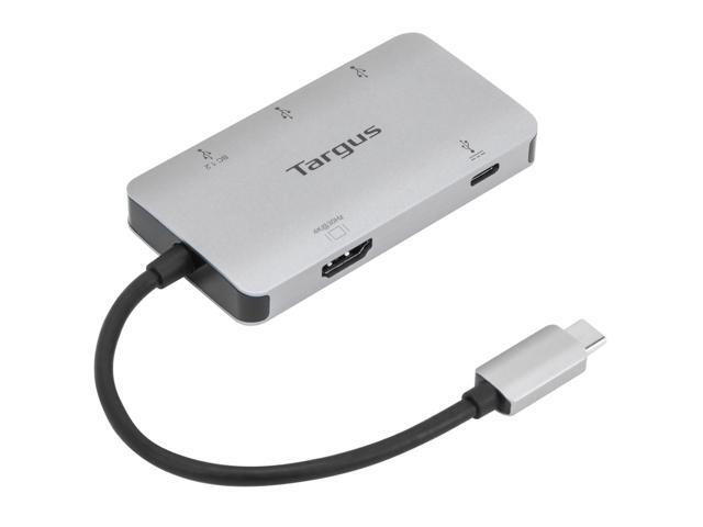 Targus Usb-C Multi-Port Single Video 4K Hdmi Adapter With 100W Pd Pass ...