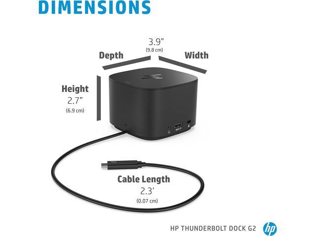 Refurbished: HP G2 Dock Thunderbolt 120W Docking Station Port ...