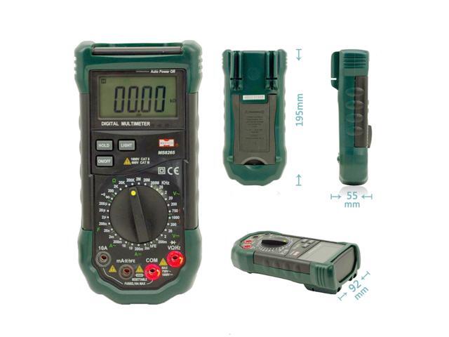 Mastech MS8265 Multimeter Digital Multimeter MS8268 Electrical Measure ...