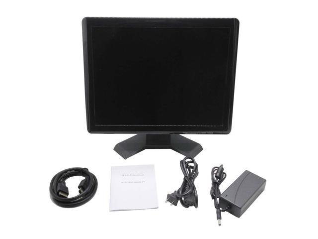15 inch Monitor HD TFT 1024x768 , 300cd/m2 LCD with Video Audio AV USB ...