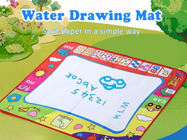 Baby Kids Magic Water Drawing Toys Writing 1 Painting Mat Magic 2 Water ...