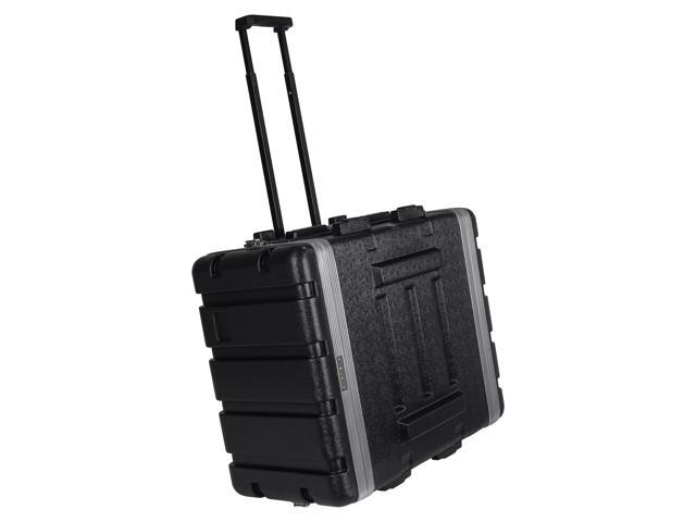 Sound Town Lightweight 6U PA DJ Rack/Road Case with 5U Rack Space, ABS ...