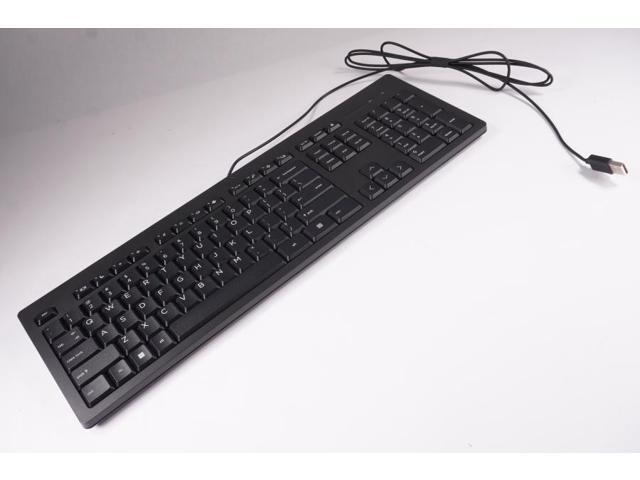 M52729-001 Hp 125 Wired US Keyboard 577D8AAR - Newegg.com