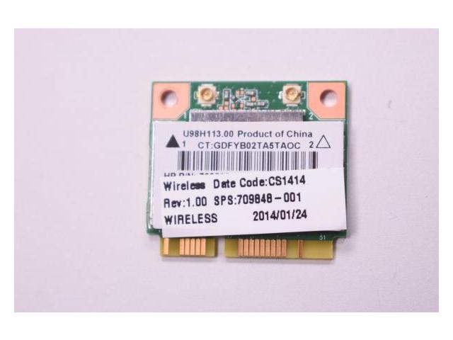 HP Realtek RTL8188EE 802.11 bgn 1x1 WiFi 709848-001 709505-001 Rev02 ...