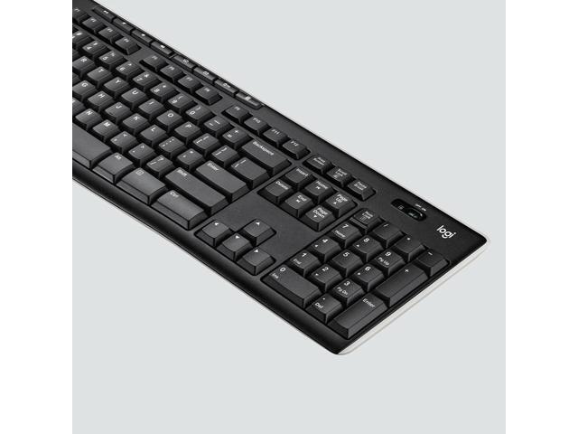 Logitech - K270 Full-size Wireless Mechanical Keyboard - Black - Newegg.com