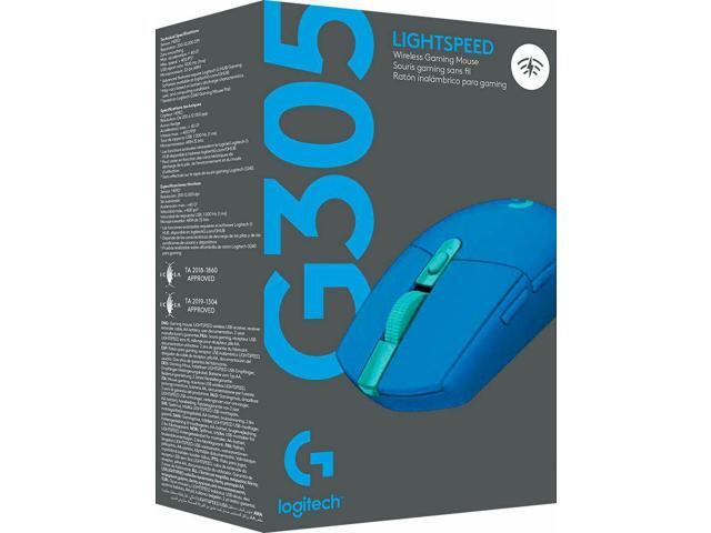 LOGITECH - G305 LIGHTSPEED WIRELESS OPTICAL 6 PROGRAMMABLE BUTTON ...